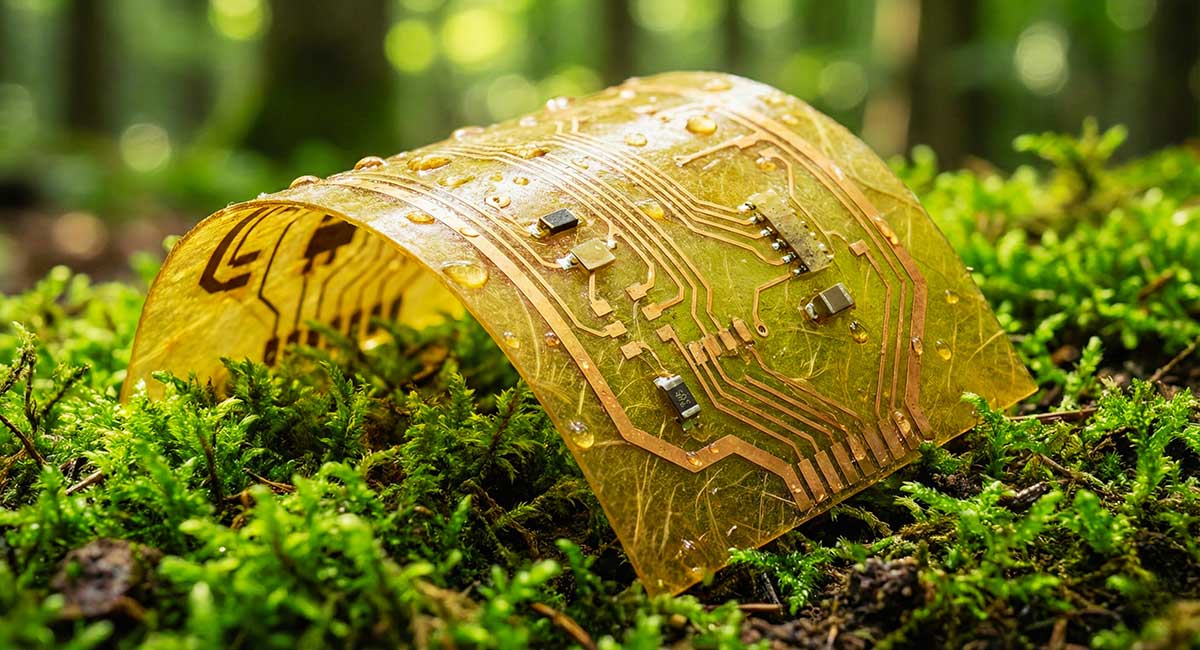 Biodegradable, zinc-based circuit boards reduce e-waste | Electronic ...